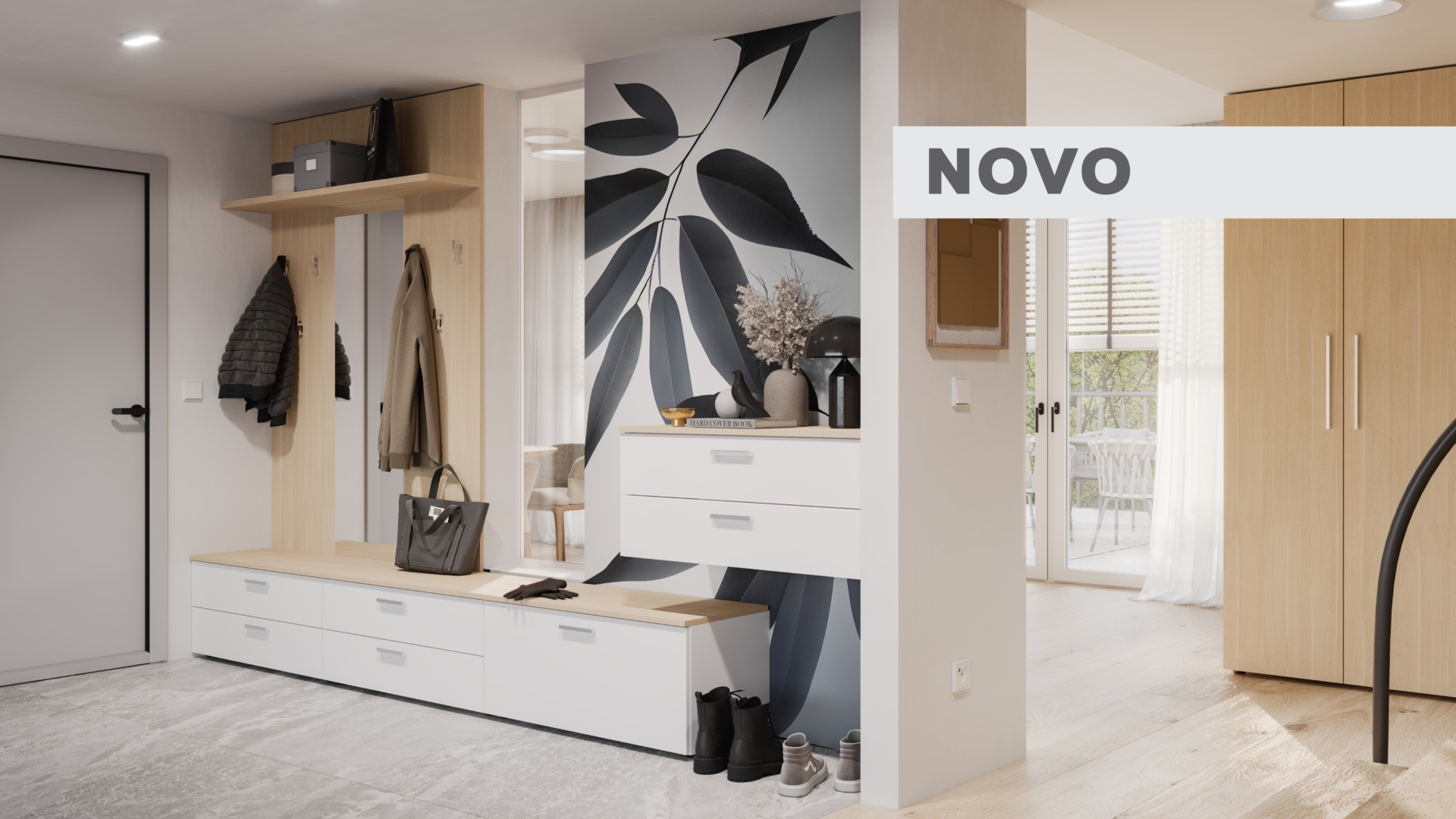 Pohištvo za predsobo /urejena in funkcionalna predsoba