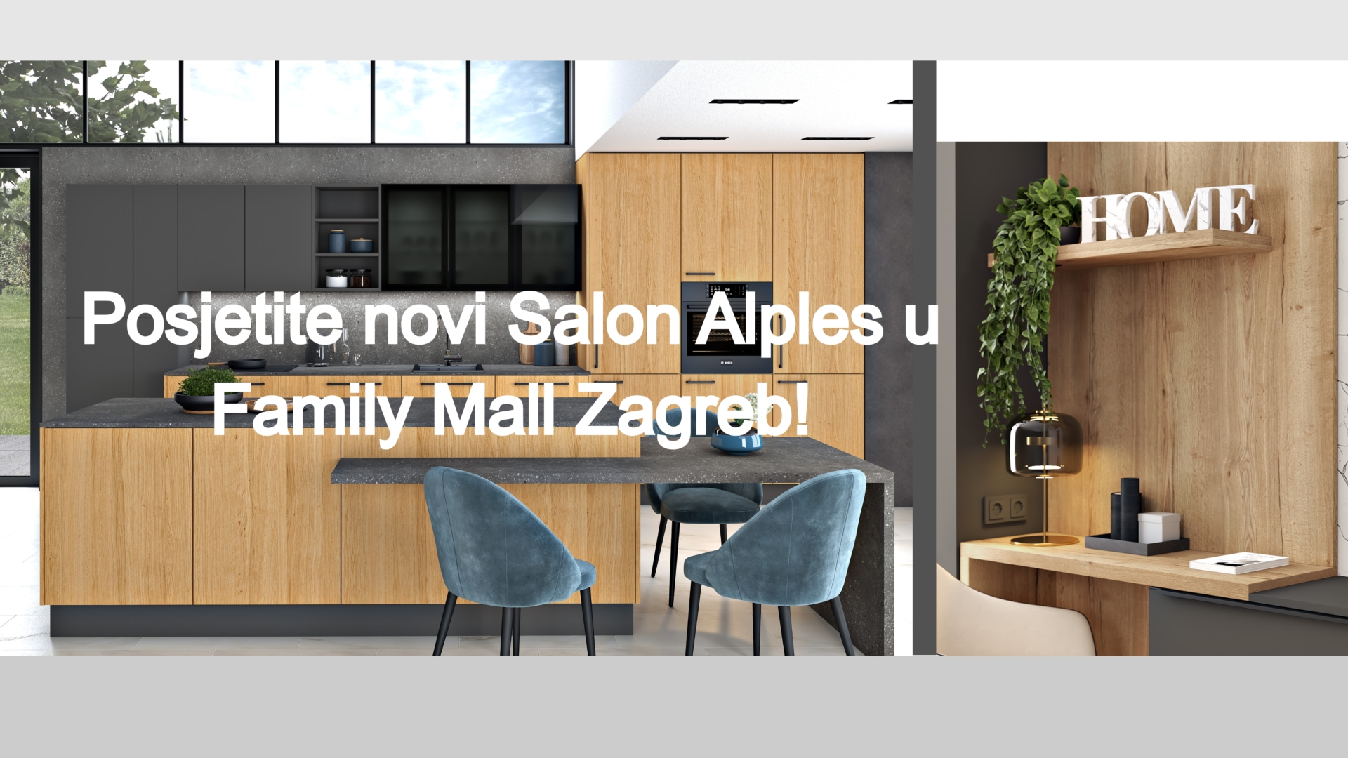 Novi salon namještaja Alples u Zagrebu! Dobrodošli!